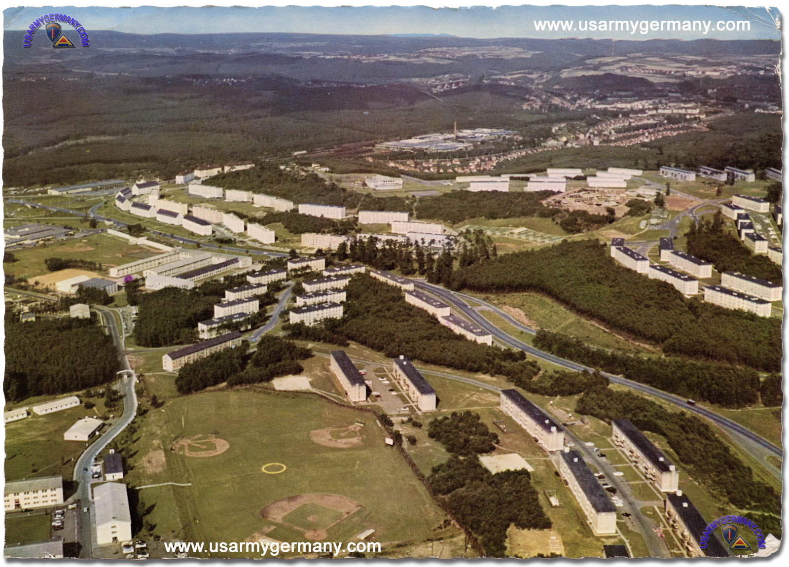 USAREUR Aerial Photos - Vogelweh HA