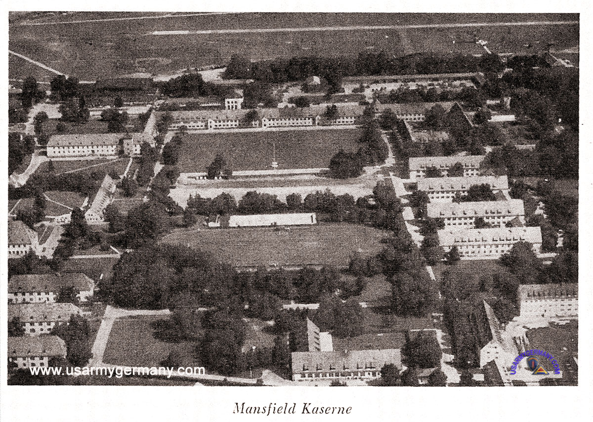 USAREUR Aerial Photos - Pinder Kaserne 1950
