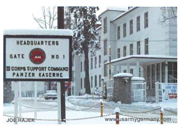 USAREUR Units & Kasernes, 1945 - 1989