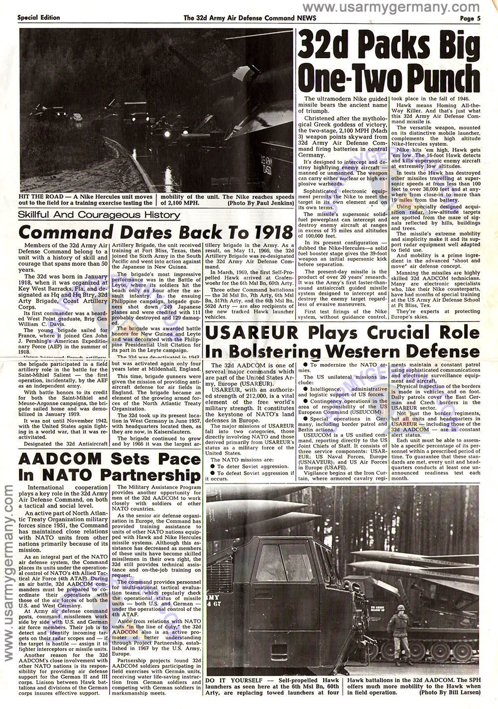 USAREUR Newspapers - 32nd AADCOM News