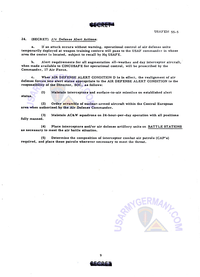 USAFE Docs - Manual 55-5 1961